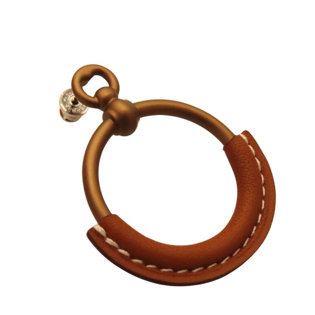 Hermès Hermes Loop Grand Earrings Gold | ShopSimon