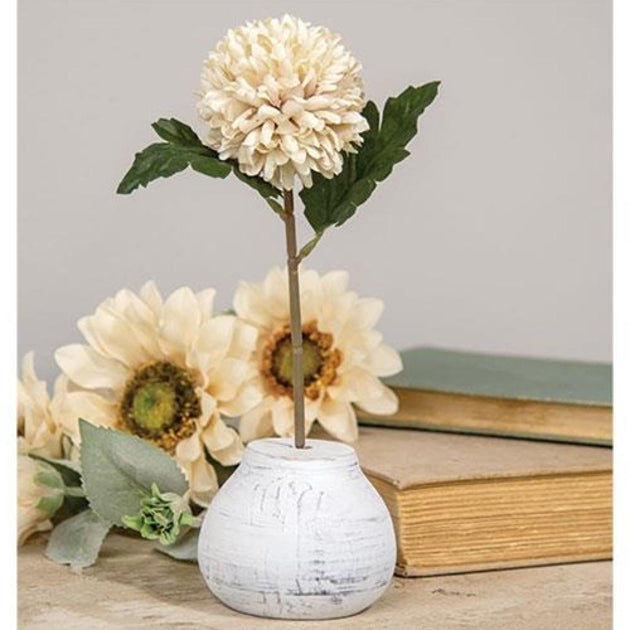 HomeGifo Shabby Chic Round Flower Holder | ShopSimon