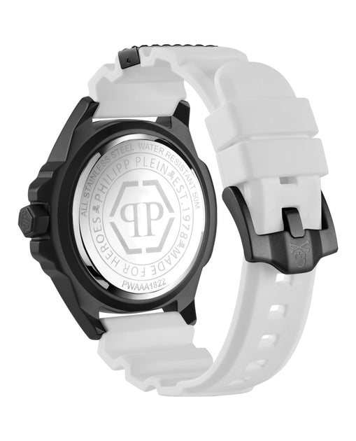 Philipp Plein The $kull Carbon Fiber Silicone Watch | ShopSimon