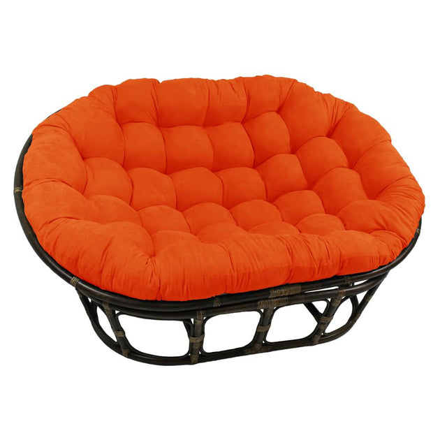 International Caravan Rattan Double Papasan Chair Frame Only | ShopSimon