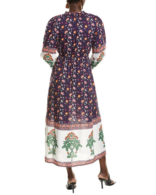 Garrie B Smocked Maxi Dress | ShopSimon