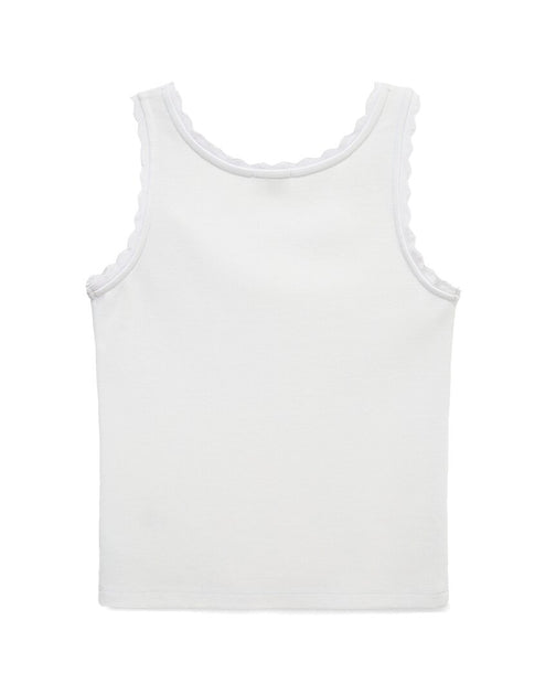 Habitual Scallop Edge Tank | ShopSimon