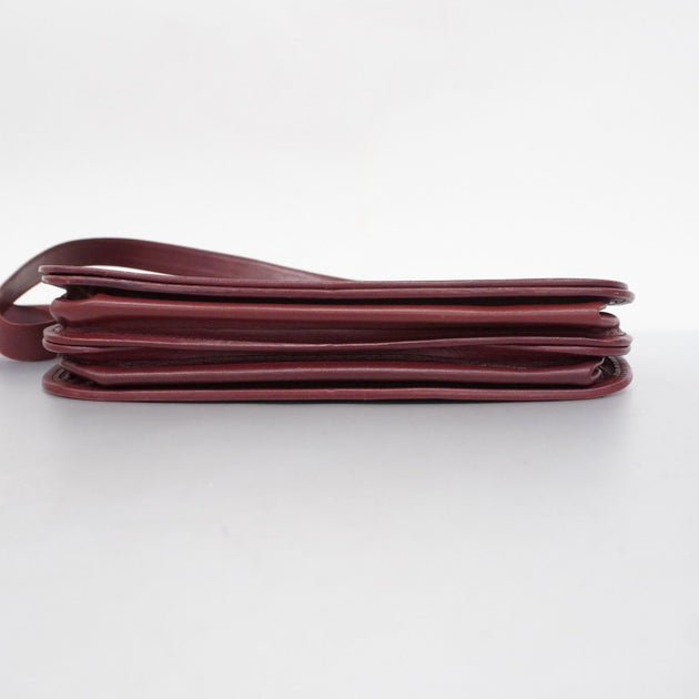 Cartier Leather Shoulder Bag (pre-owned) | ShopSimon