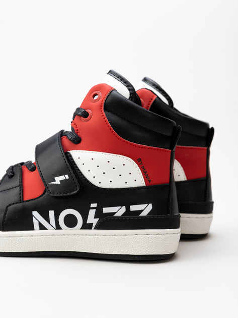 Noizz Boys Red and Black Sneakers | ShopSimon
