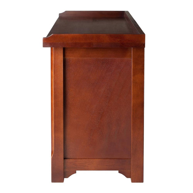 Winsome Wood Milan Bench with Storage shelf | ShopSimon
