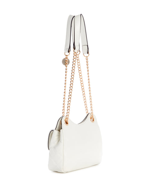 Guess Factory Vandemark Quilted Logo Convertible Crossbody | ShopSimon