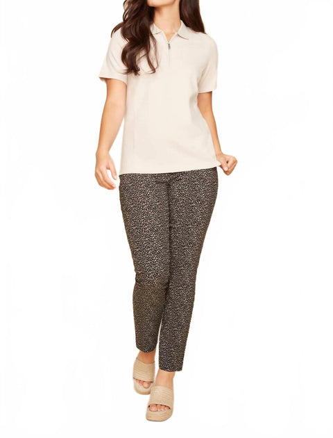 Renuar Women's Discovering You Top In Oyster | ShopSimon