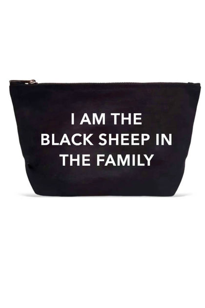 LA Trading Co Sheep Pouch In Black | ShopSimon