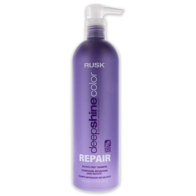Rusk Deepshine Color Repair Sulfate-free Shampoo By For Unisex - 25 Oz ...