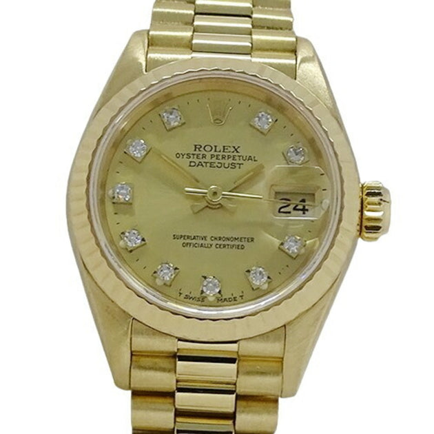 Rolex (18k) Yellow (18k) Wristwatch (pre-owned) | ShopSimon