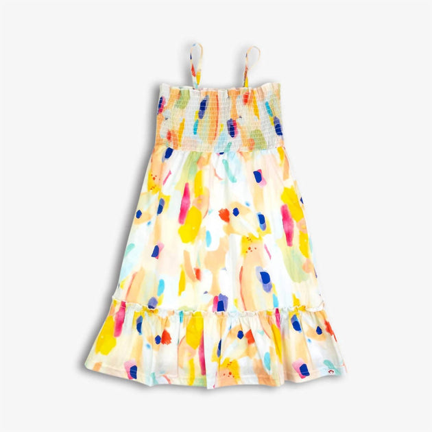 Appaman Girls Madison Dress In Watercolor | ShopSimon