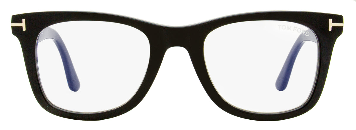 Tom Ford Men's Magnetic Clip-on Eyeglasses Tf5970-b 001 Black 50mm ...