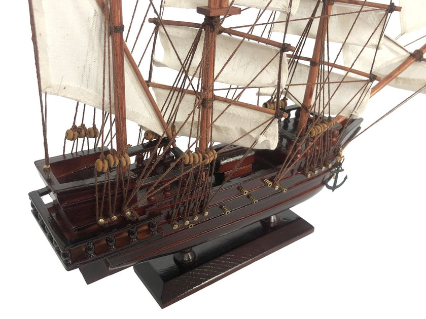 Handcrafted Cast Iron Wooden Captain Kidd's Adventure Galley White ...