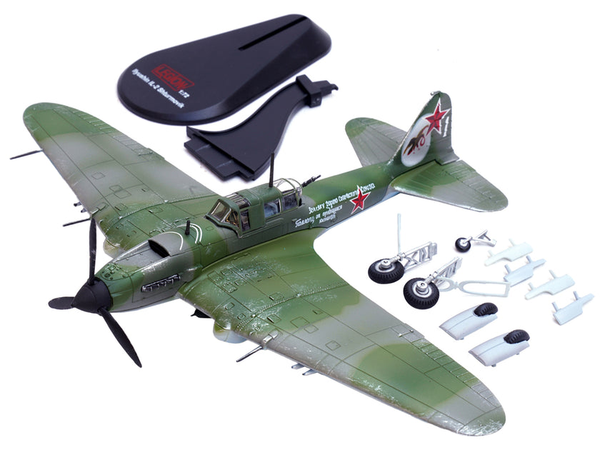 Legion Ilyushin Il-2m3 Sturmovik Aircraft Green Camouflage "double Hero ...