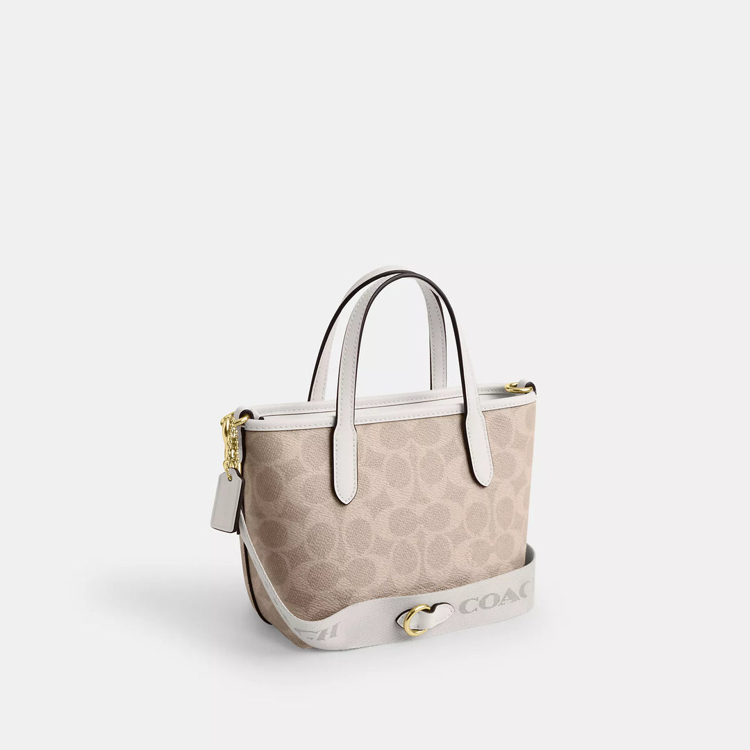 Coach Outlet City Mini Tote Bag In Signature Canvas | ShopSimon Coach Outlet City Mini Tote Bag In Signature Canvas | ShopSimon