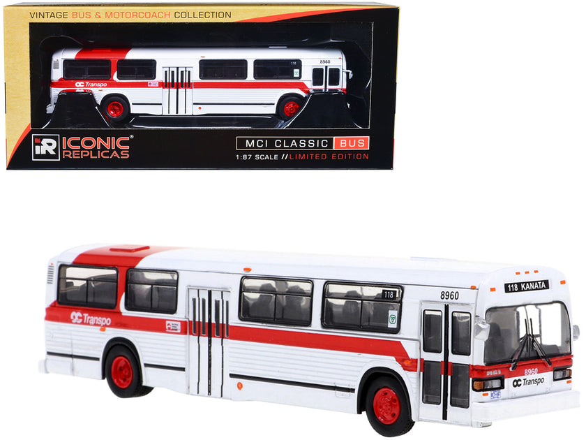 Iconic Replicas Mci Classic Transit Bus Oc Transpo Ottawa "118 Kanata ...