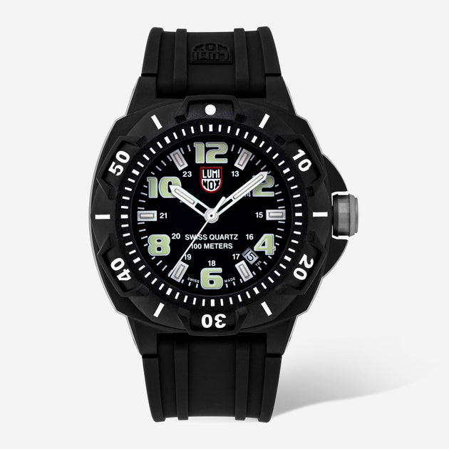 Luminox Sentry Series 0200 Black Dial Date 43mm Quartz Men's Watch Xl ...