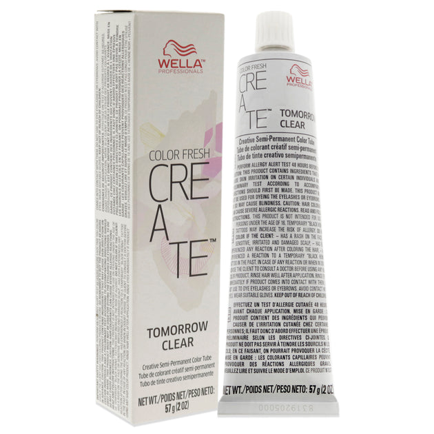 Wella Color Fresh Create Semi-permanent Color - Tomorrow Clear For ...