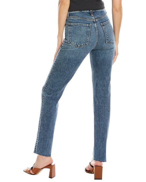 LE JEAN Lara Willow Wash High-rise Slim Jean | ShopSimon