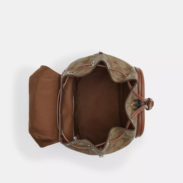 Coach Outlet Pace Backpack In Signature Canvas | ShopSimon