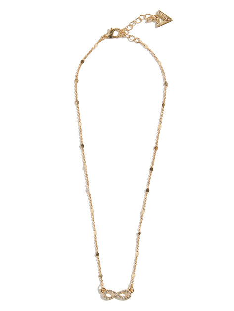 Guess Factory Infinity Bobble Chain Necklace | ShopSimon