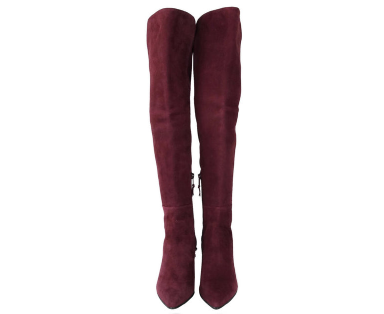 Stuart Weitzman Women's Suede Knee High Boot | ShopSimon