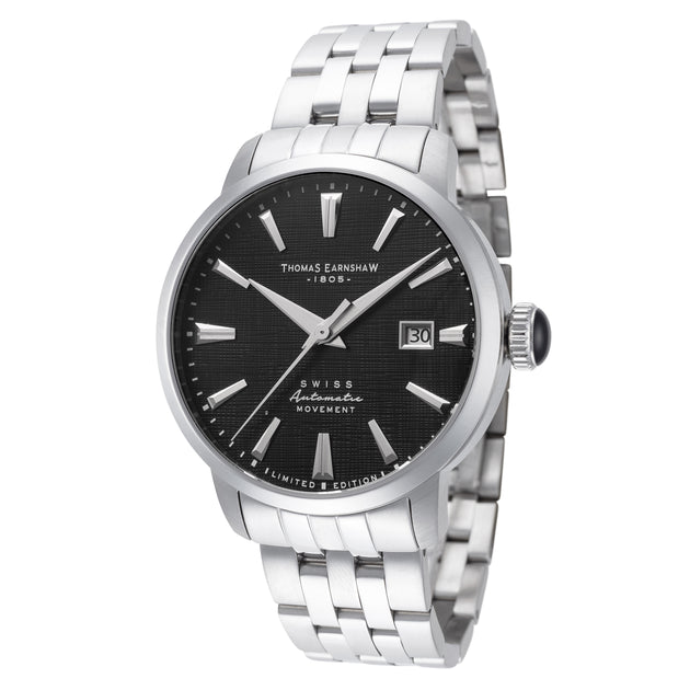 Thomas Earnshaw Men's Echelon 40mm Automatic Watch | ShopSimon