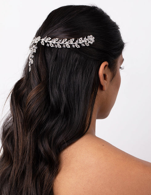 Lovisa Crystal Flower Vine Drape Hair Piece | ShopSimon