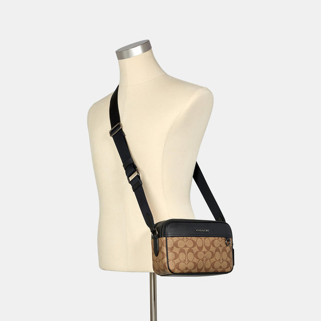 Coach Outlet Graham Crossbody In Signature Canvas | ShopSimon