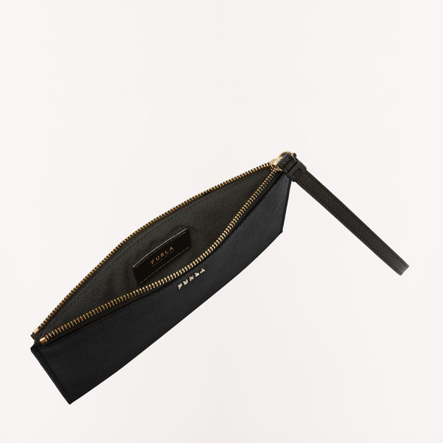 Furla Classic Envelope Xl Black | ShopSimon