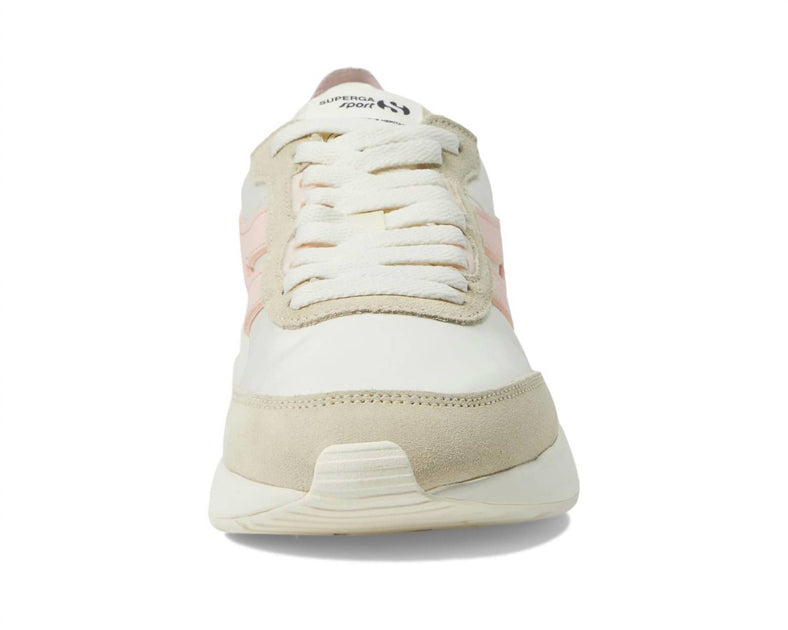 SUPERGA 4089 Training 9Ts Slim Sneaker In White/pink/beige | ShopSimon
