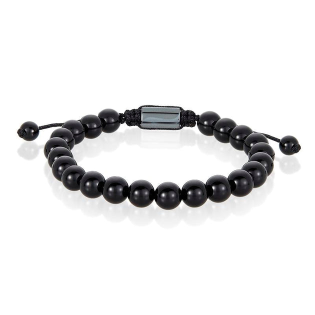 Crucible Jewelry Crucible Los Angeles Polished Black Onyx Natural Stone ...