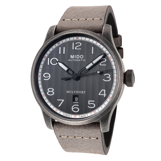 Mido Men's Multifort 44mm Automatic Watch | ShopSimon