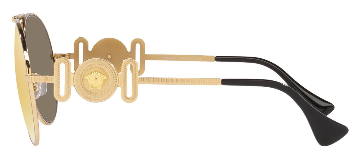 Versace Ve 2249 10027p Aviator Sunglasses | ShopSimon