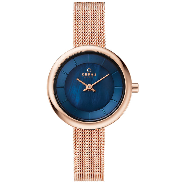 Obaku Women's Stille Blue Dial Watch | ShopSimon