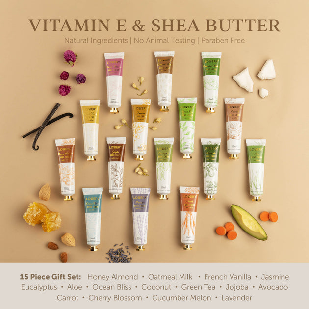 Lovery Aromatherapy Lotion Home Spa Gift Box - Hand Cream Set | ShopSimon