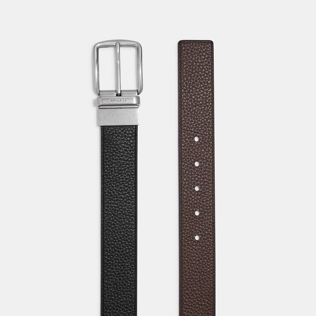 Coach Outlet Harness Buckle Cut To Size Reversible Belt, 38 Mm | ShopSimon