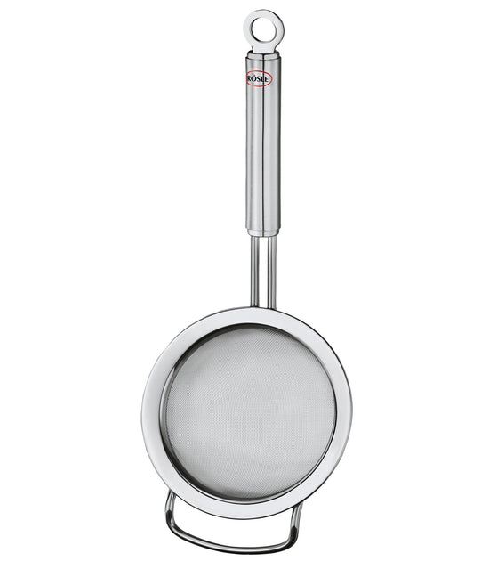 Rosle Stainless Steel Round Handle Fine Mesh Tea Strainer, 3.2-inch ...