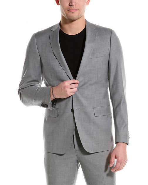 Cavalli Class 2pc Slim Fit Wool Suit | ShopSimon