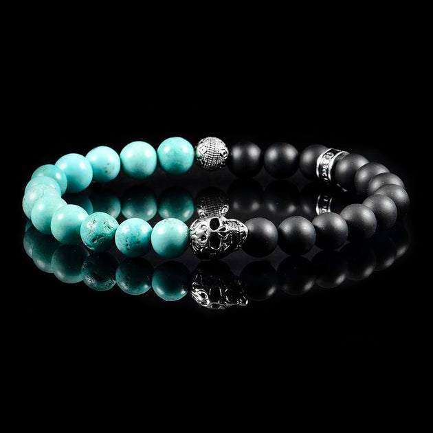 Crucible Jewelry Crucible Los Angeles Single Skull Stretch Bracelet ...