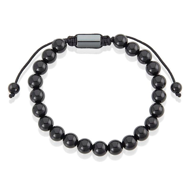 Crucible Jewelry Crucible Los Angeles Polished Black Onyx Natural Stone ...