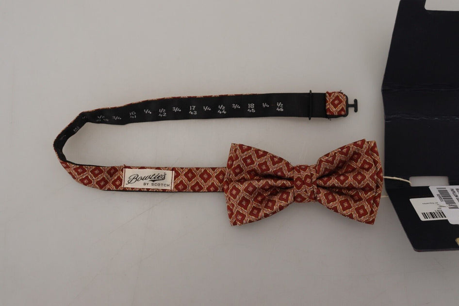 Scotch & Soda Multi Silk Adjustable Neck Papillon Men Bow Men's Tie ...