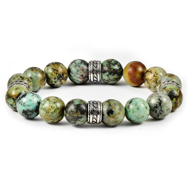 Crucible Jewelry Crucible Los Angeles 12mm African Turquoise Bead ...
