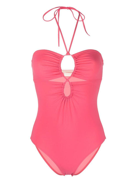 Ulla Johnson Women's Minorca Maillot One Piece Swimsuit, Honeysuckle ...