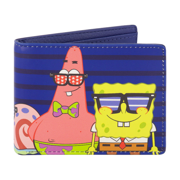 Concept One Nickelodeon SPONGEBOB AND PATRICK Bifold Wallet, Slim ...
