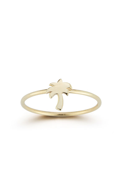 Ember Fine Jewelry 14K Gold Palm Tree Ring | ShopSimon