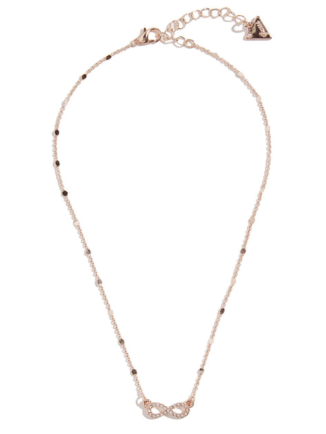 Guess Factory Infinity Bobble Chain Necklace | ShopSimon