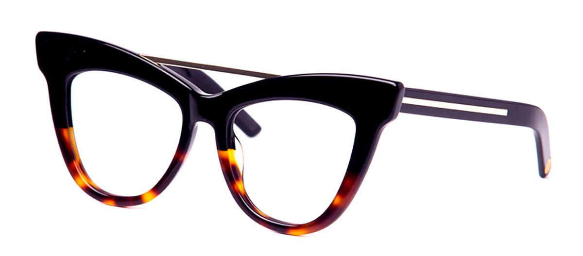 FUBU Frames Empire Black And Tortoise Cat Eye Blue Light Eyeglasses ...