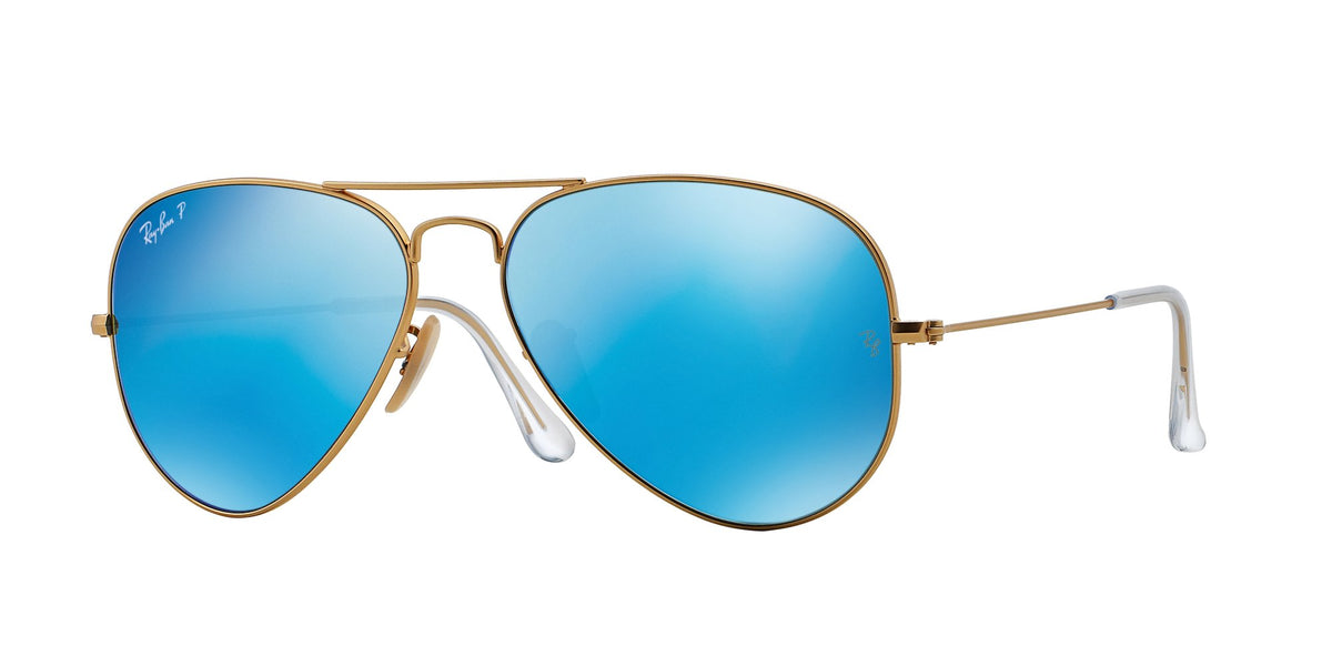 Ray-Ban 3025/58 Polarized Aviator Sunglasses | ShopSimon