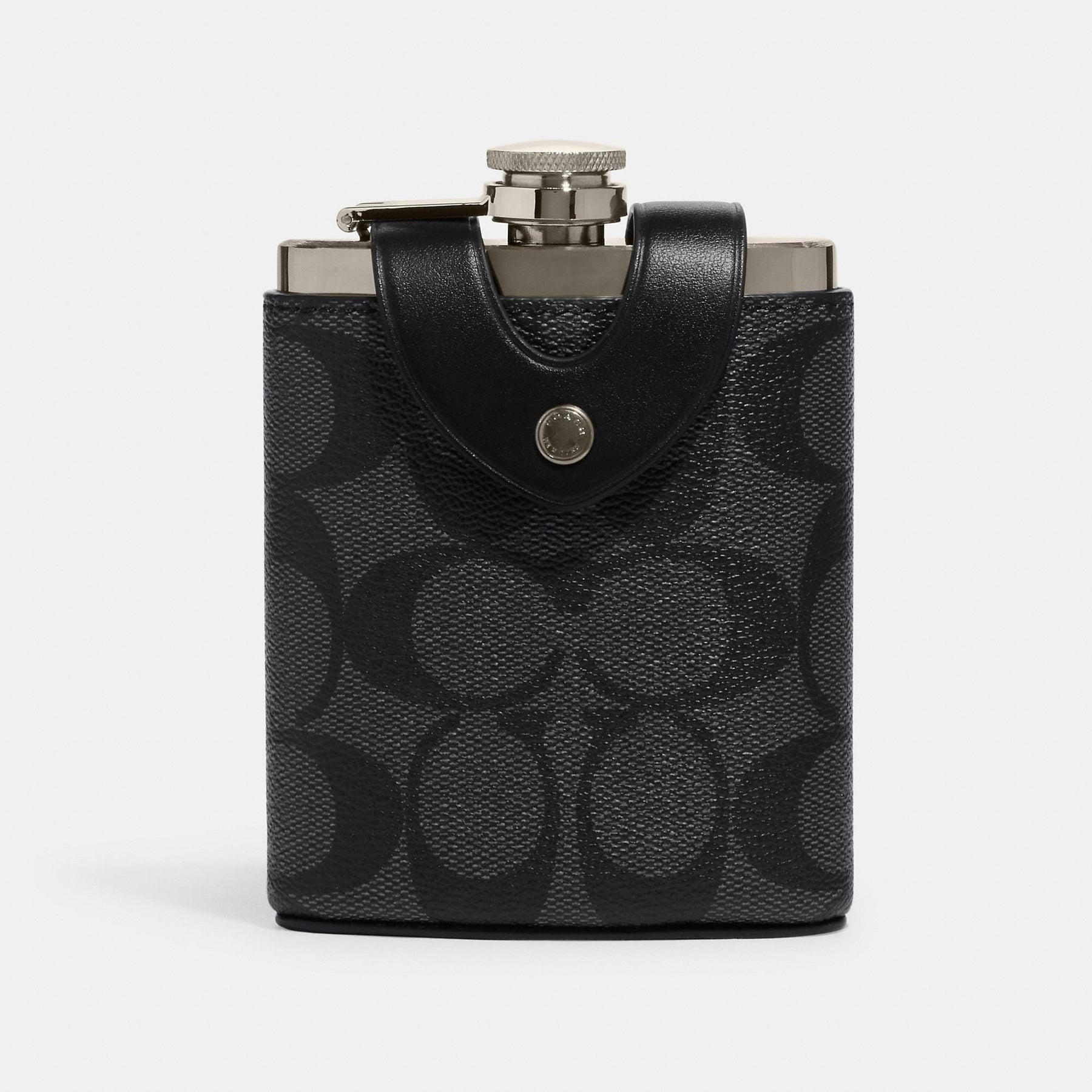 Coach Outlet Flask In Signature Canvas | ShopSimon